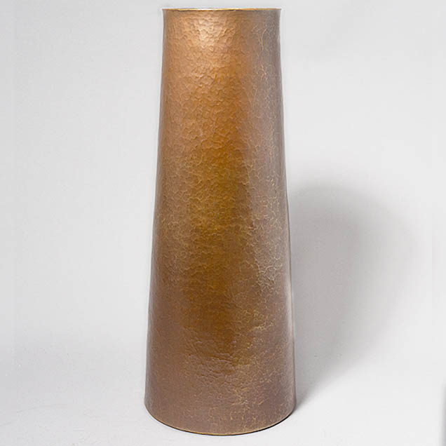 Hand-hammered Copper Classic Arts & Crafts Style Vase | Cobre Hand ...