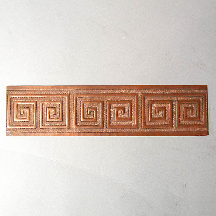 Hand-hammered Copper Broad Leaf - Cobre Hand-Hammered Copper Gifts ...