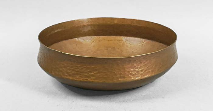 Copper Roycroft-style Bowl - Cobre Hand-Hammered Copper Gifts & Home ...